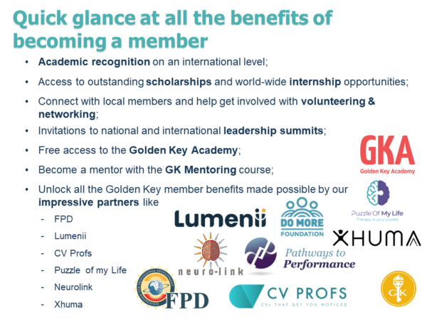 GKSA – BENEFITS HOME PAGE – GoldenKey